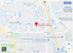 Mass Times & Directions – Our Lady of Light Catholic Community